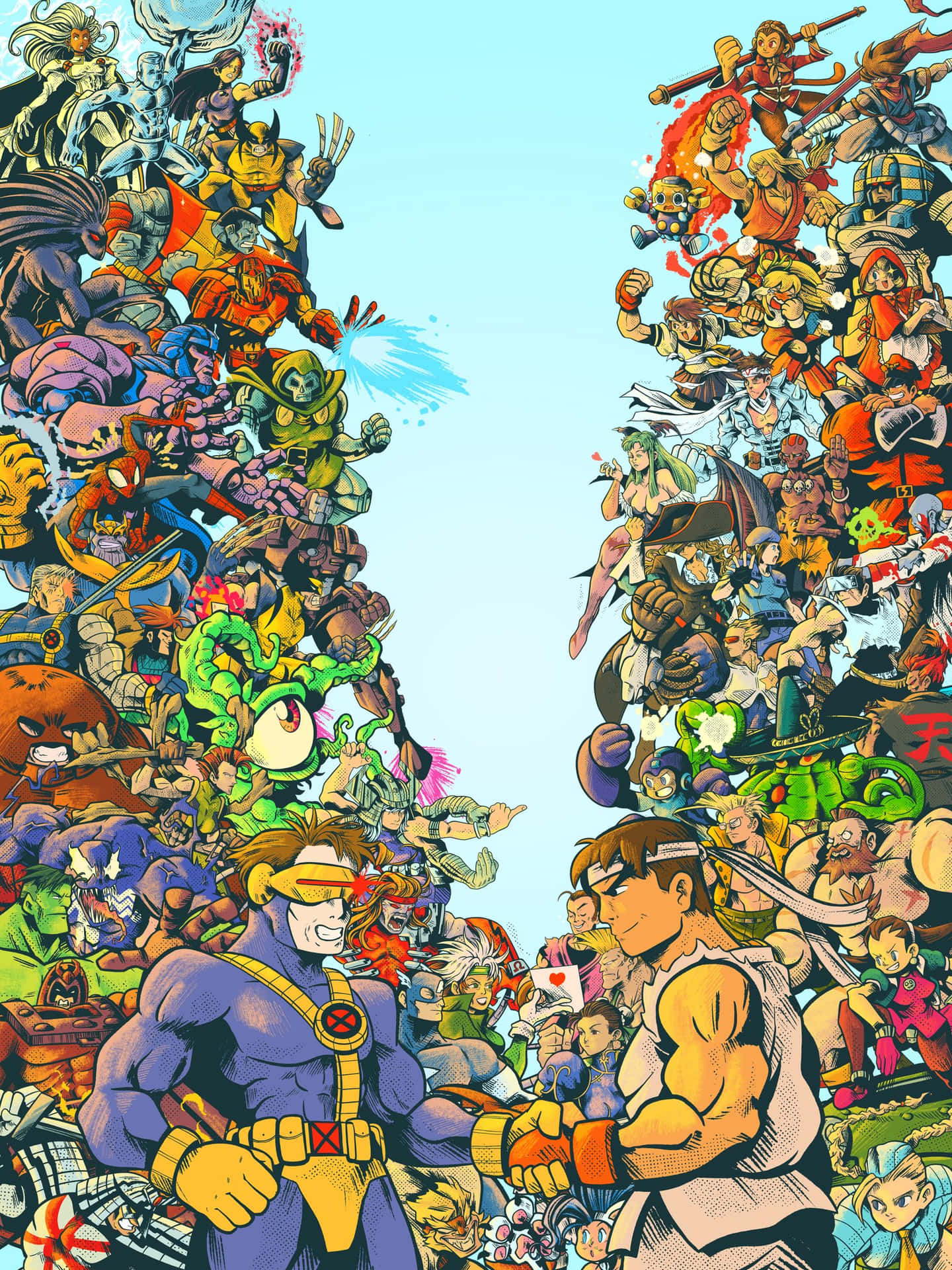 Marvel Vs. Capcom iPhone Wallpapers - Wallpaper Cave