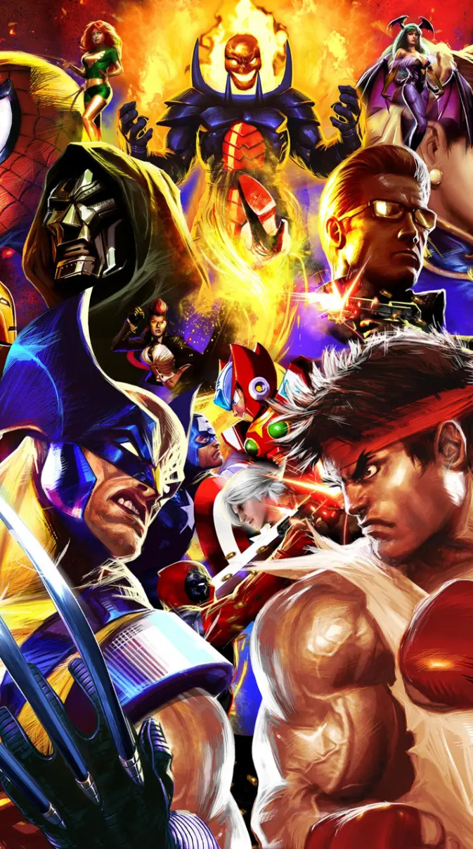 Marvel Vs. Capcom iPhone Wallpapers - Wallpaper Cave