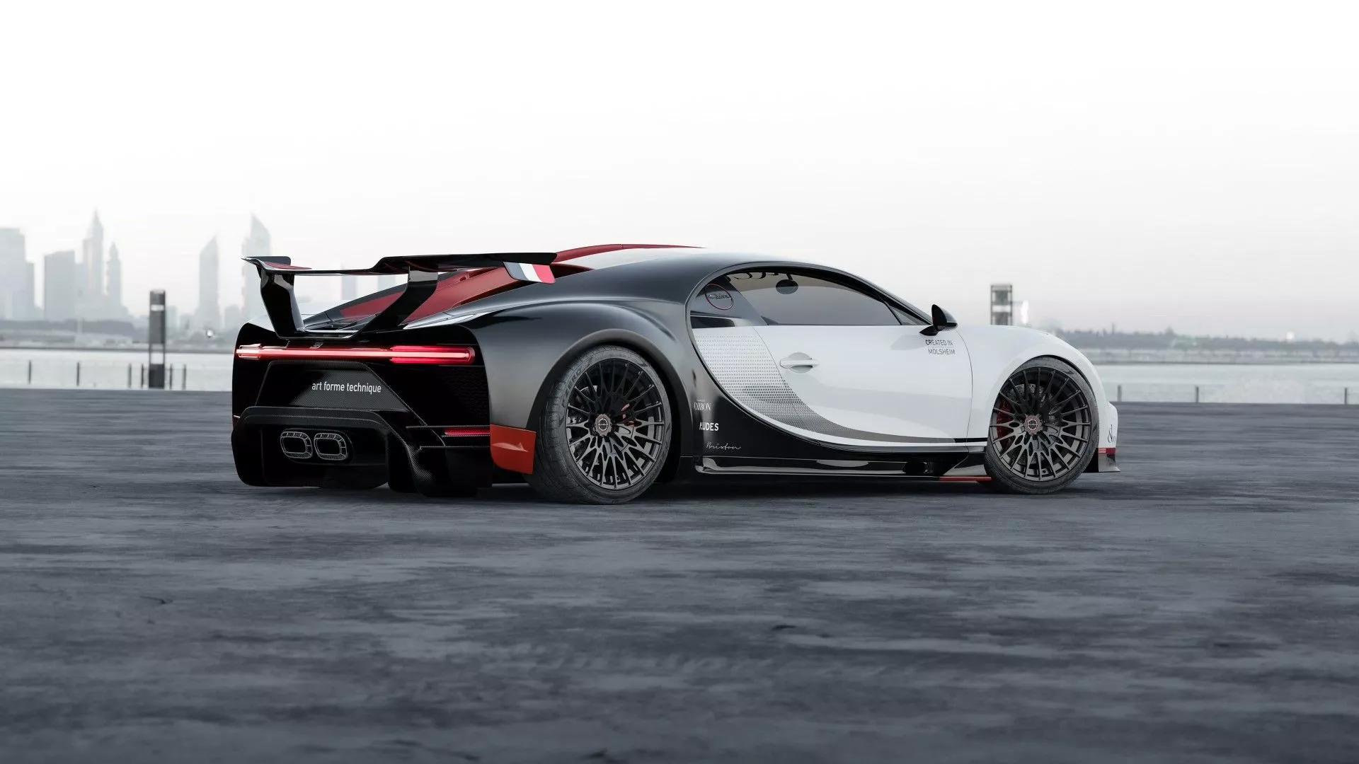 Bugatti Chiron Rear Wallpapers - Wallpaper Cave