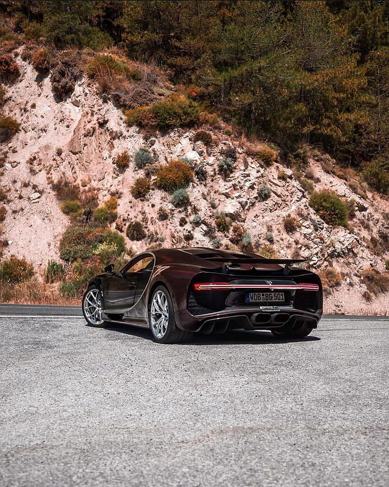 Bugatti Chiron Rear Wallpapers - Wallpaper Cave