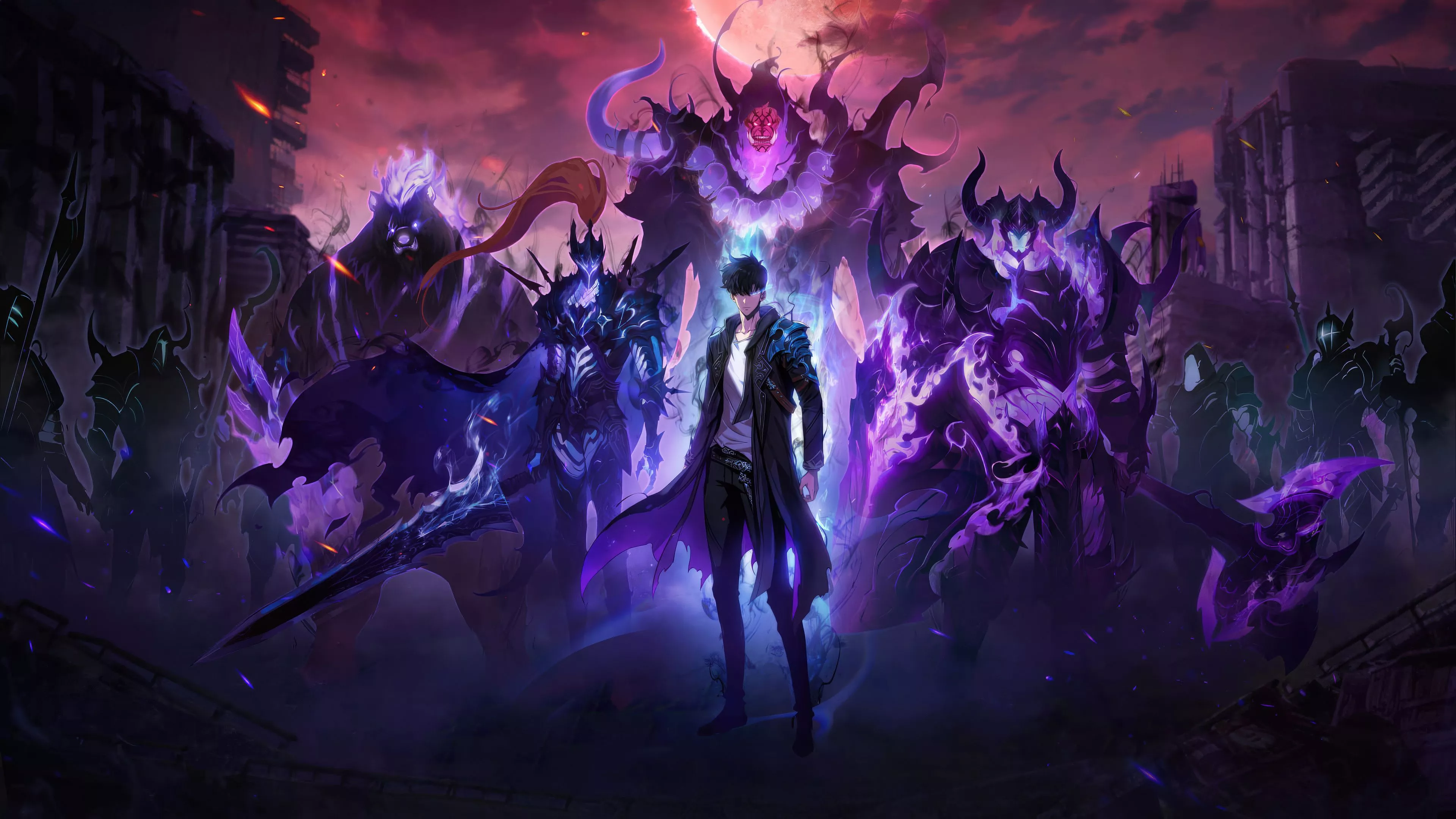 Solo Leveling 8k Wallpapers - Wallpaper Cave