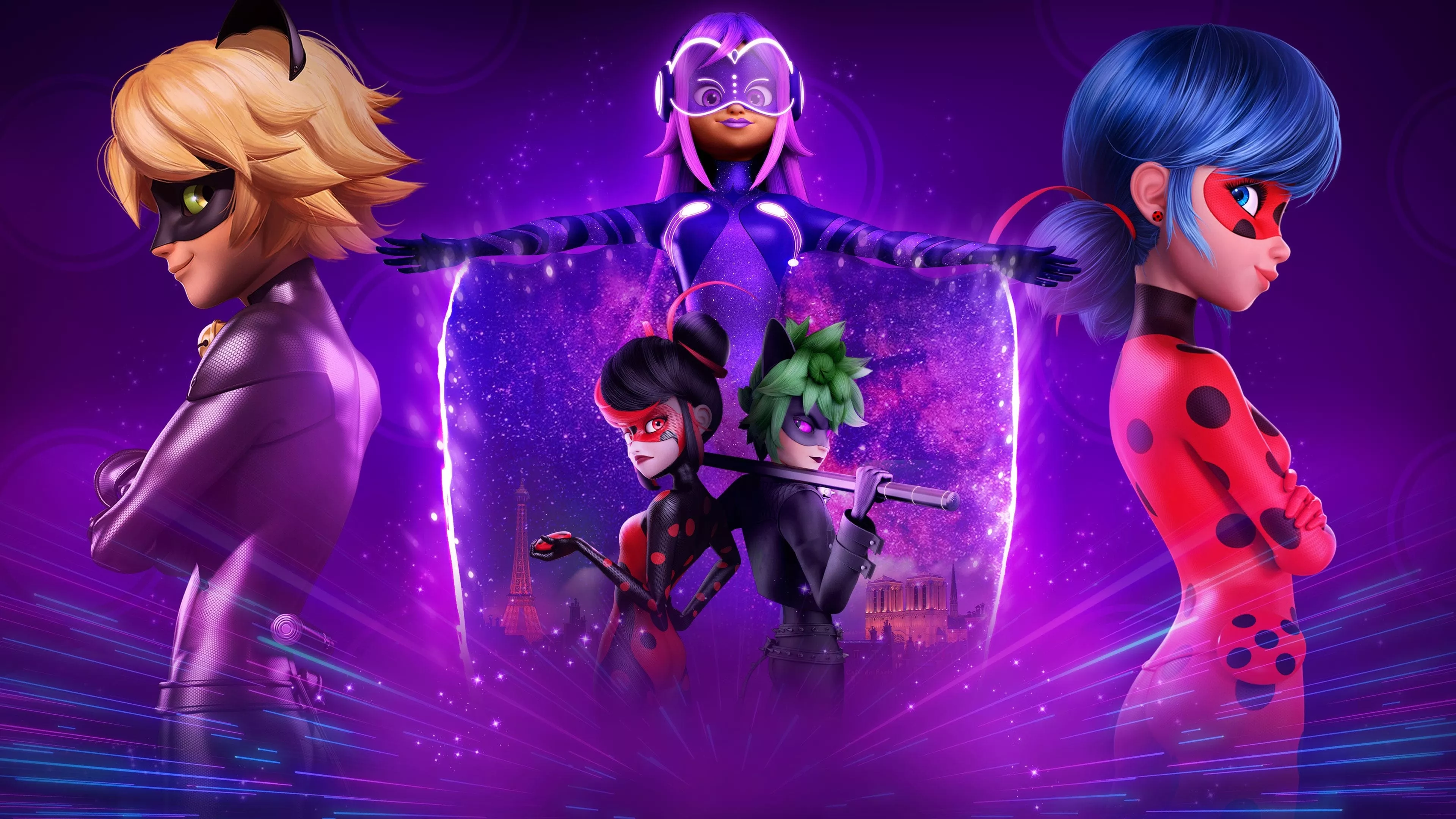 Miraculous World: Paris Tales Of Shadybug And Claw Noir Wallpapers ...
