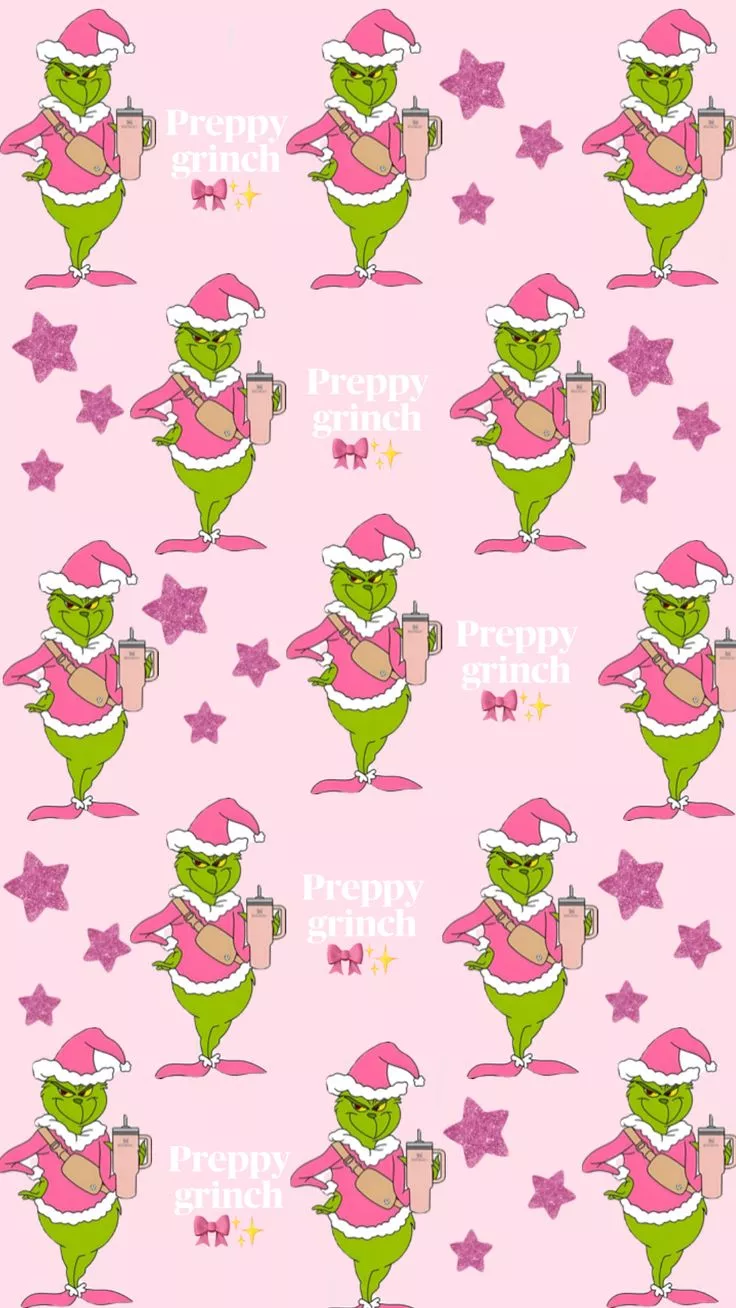 Christmas Preppy Grinch Wallpapers - Wallpaper Cave