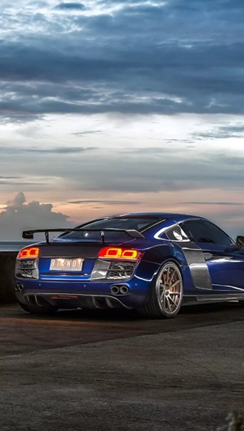 Audi R8 Rear Wallpapers - Wallpaper Cave