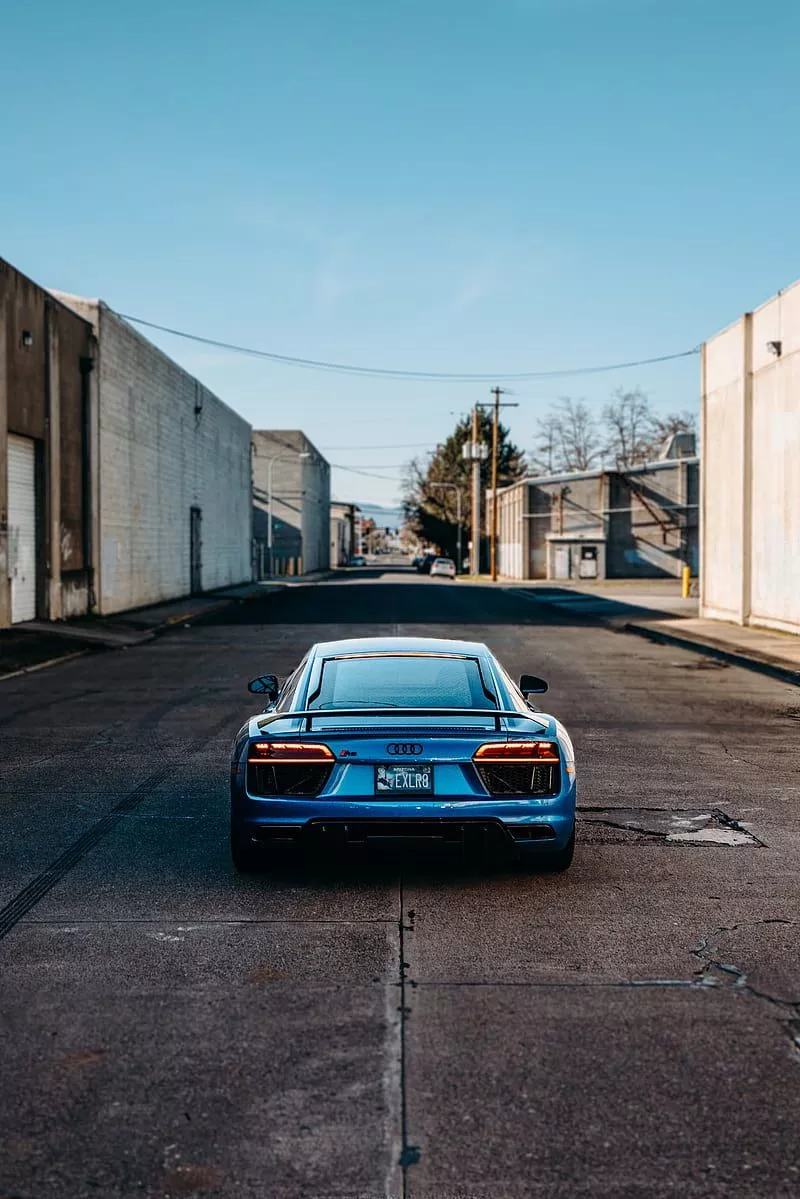 Audi R8 Rear Wallpapers - Wallpaper Cave