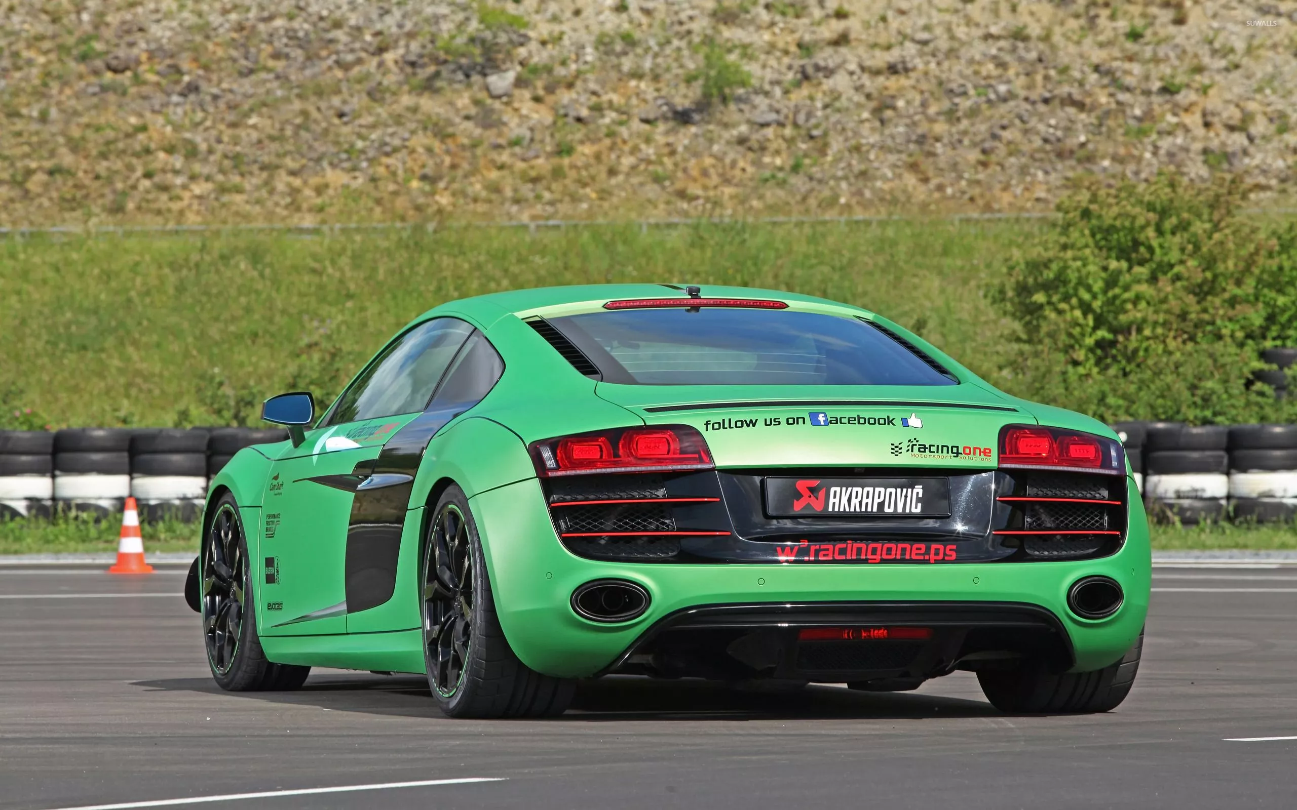Audi R8 Rear Wallpapers - Wallpaper Cave