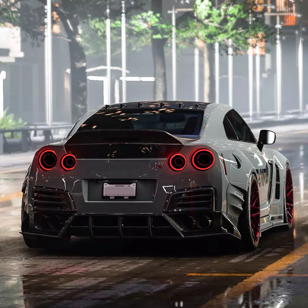 Nissan GT-R R35 Rear Wallpapers - Wallpaper Cave