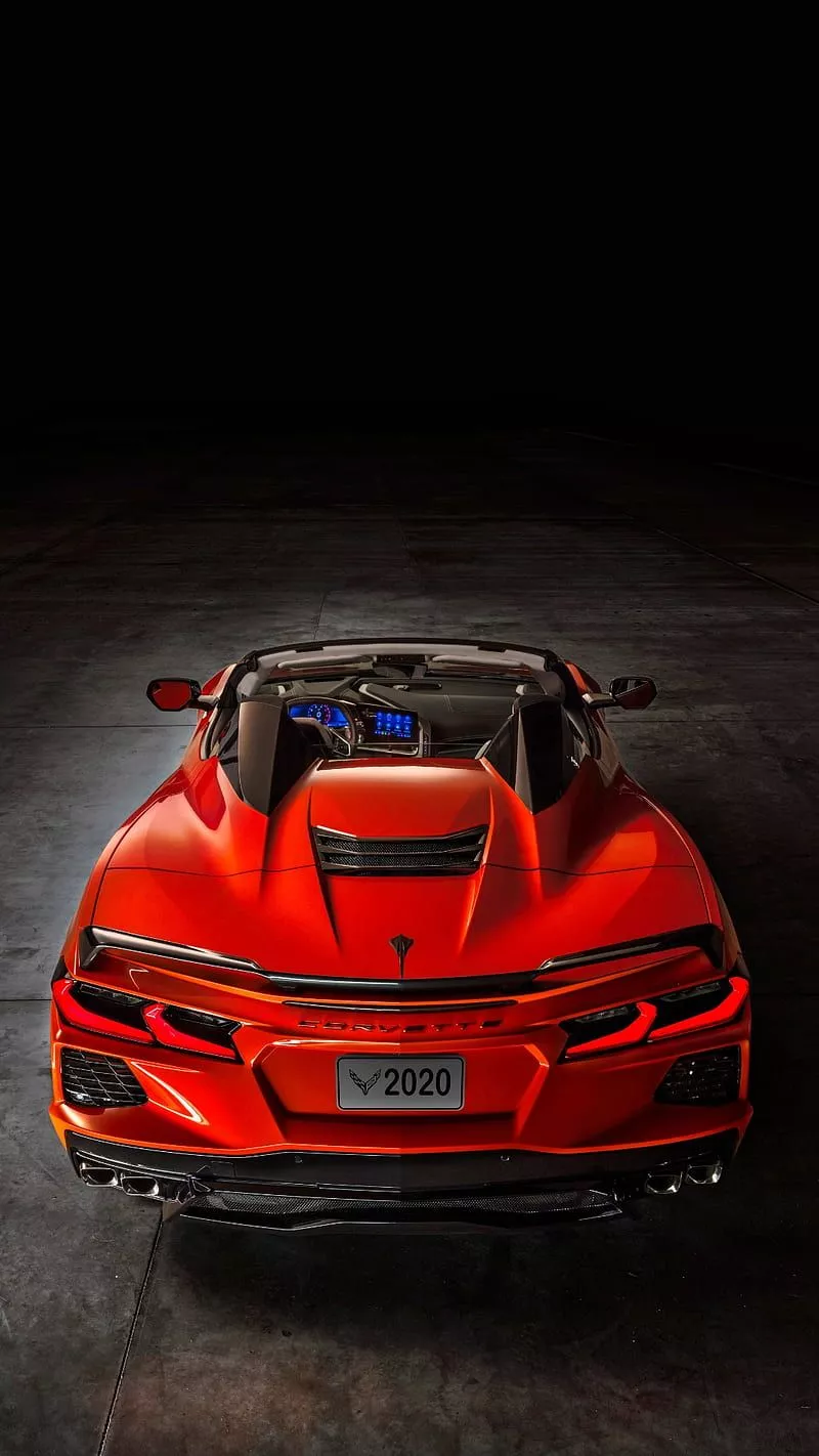 Chevrolet Corvette C8 Rear Wallpapers - Wallpaper Cave