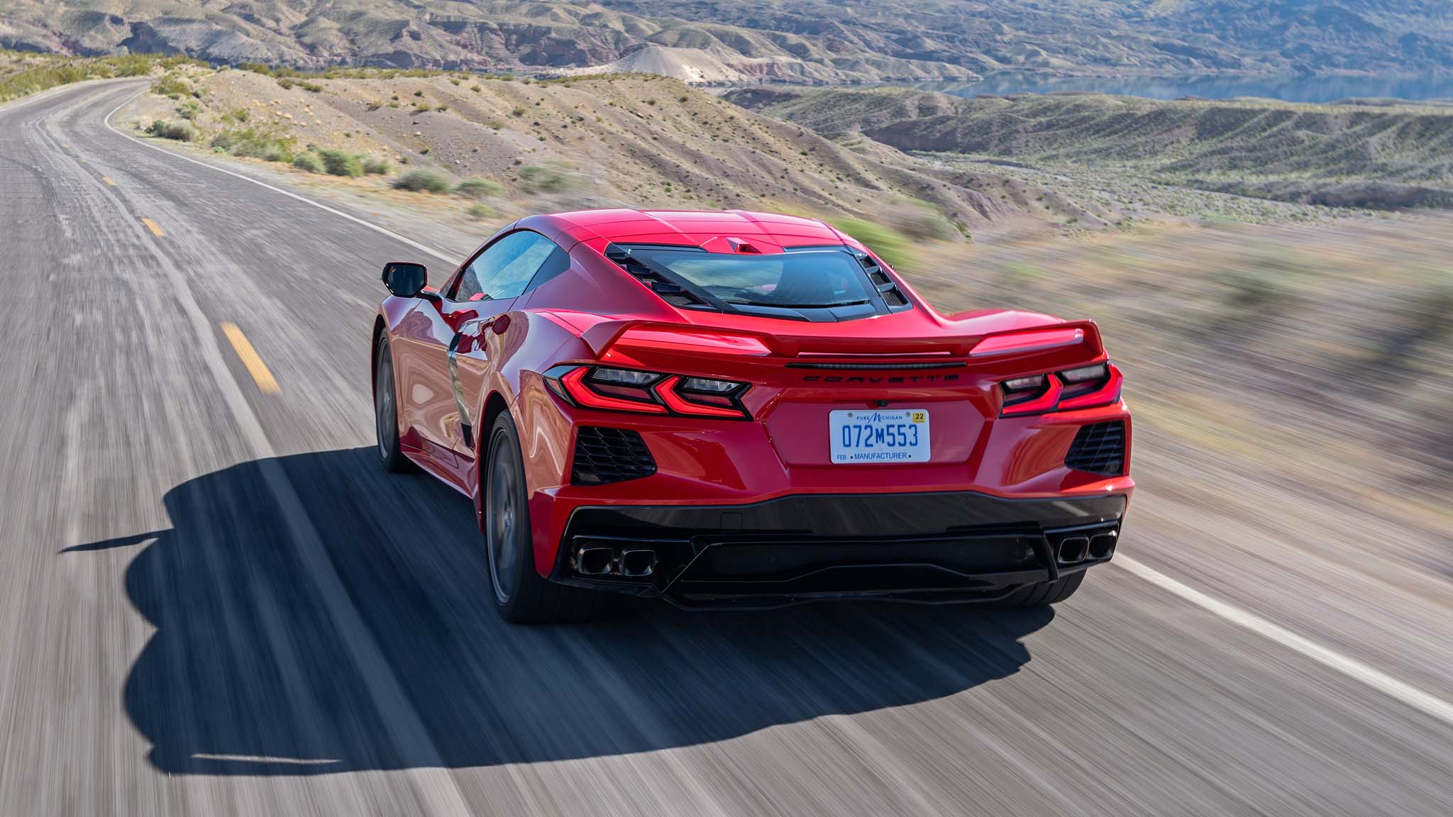 Chevrolet Corvette C8 Rear Wallpapers - Wallpaper Cave