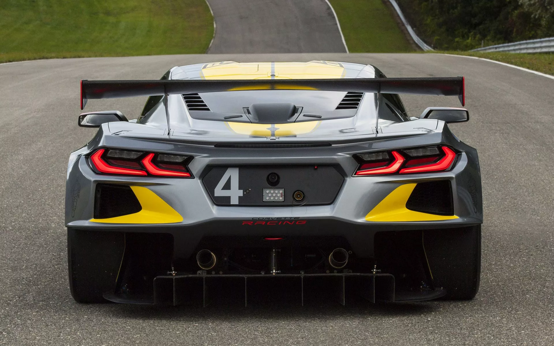 Chevrolet Corvette C8 Rear Wallpapers - Wallpaper Cave