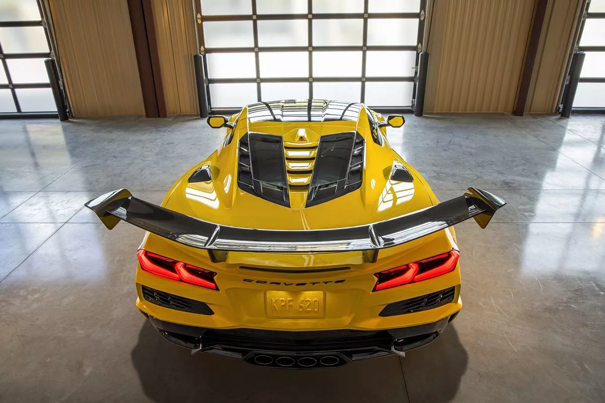 Chevrolet Corvette C8 Rear Wallpapers - Wallpaper Cave