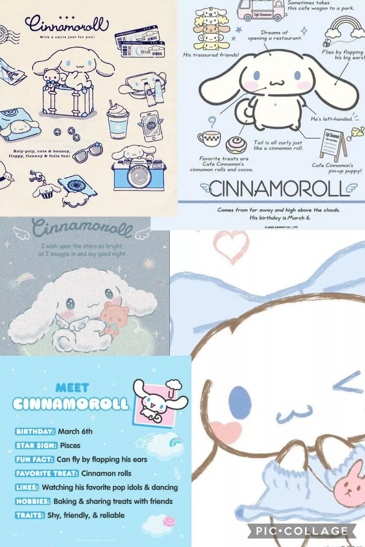 Cinnamoroll Collage Wallpapers - Wallpaper Cave