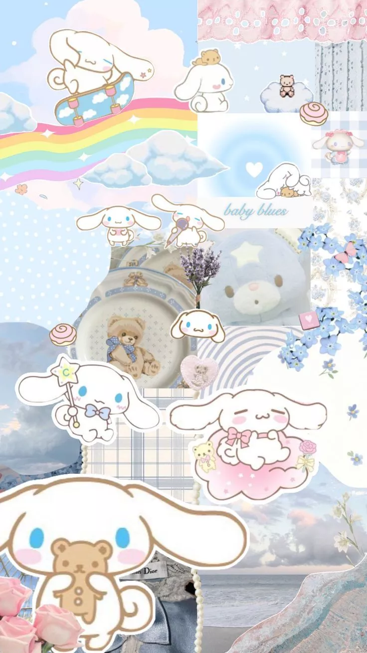 Cinnamoroll Collage Wallpapers - Wallpaper Cave