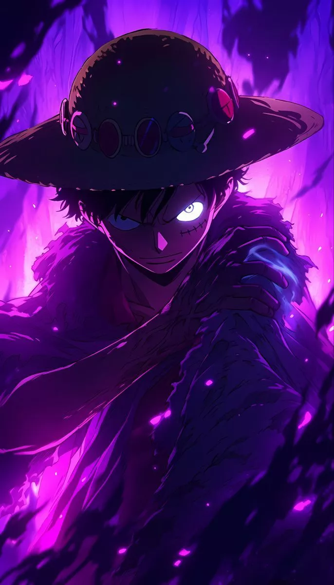 Luffy Purple Wallpapers - Wallpaper Cave
