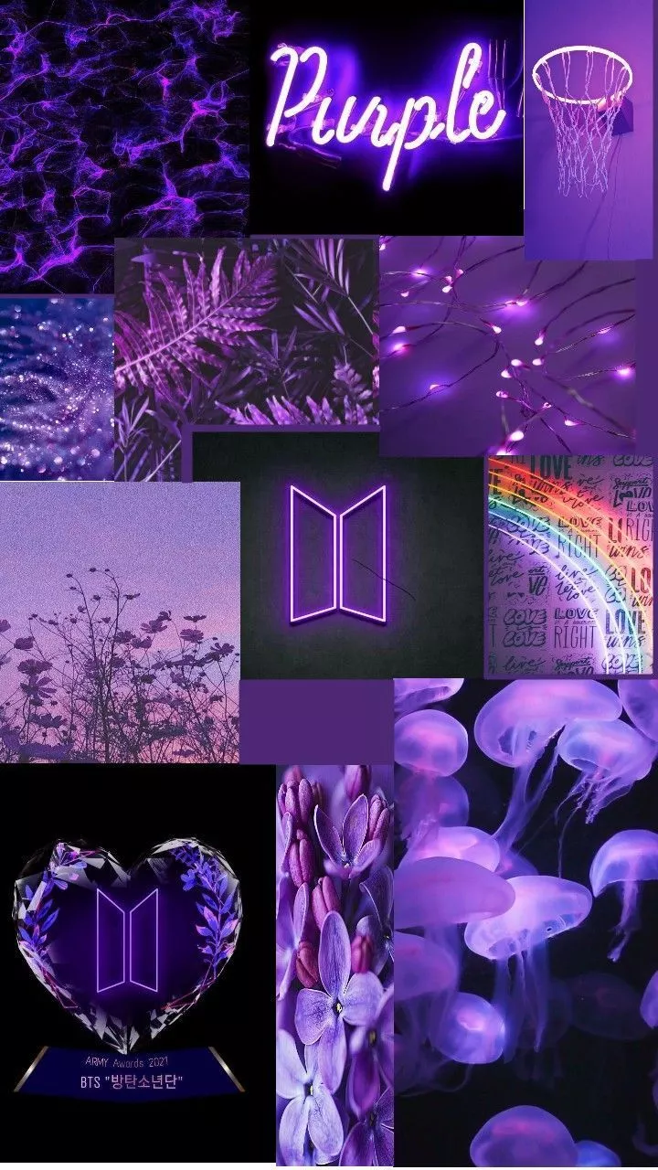 BTS Purple Phone Wallpapers - Wallpaper Cave