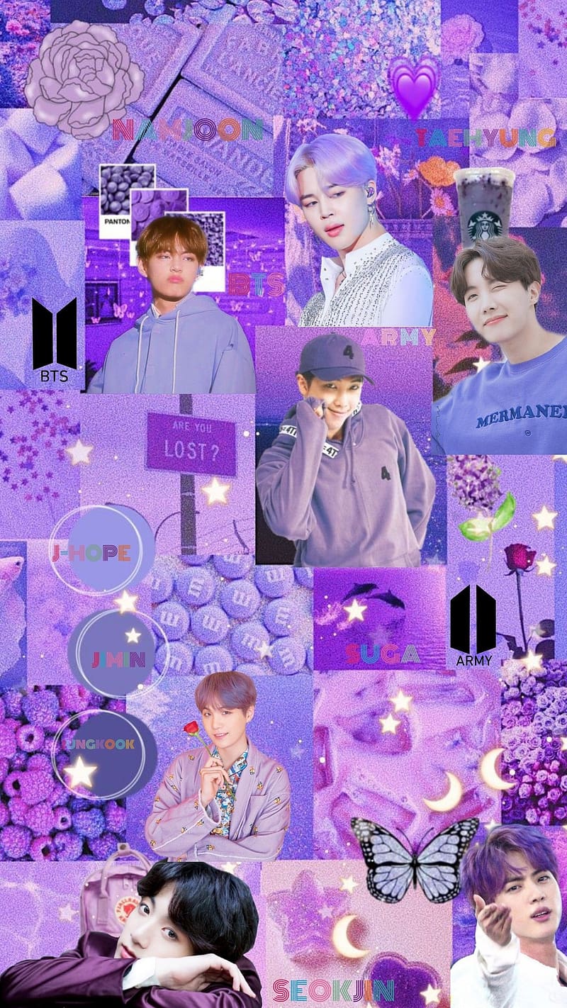 BTS Purple Phone Wallpapers - Wallpaper Cave
