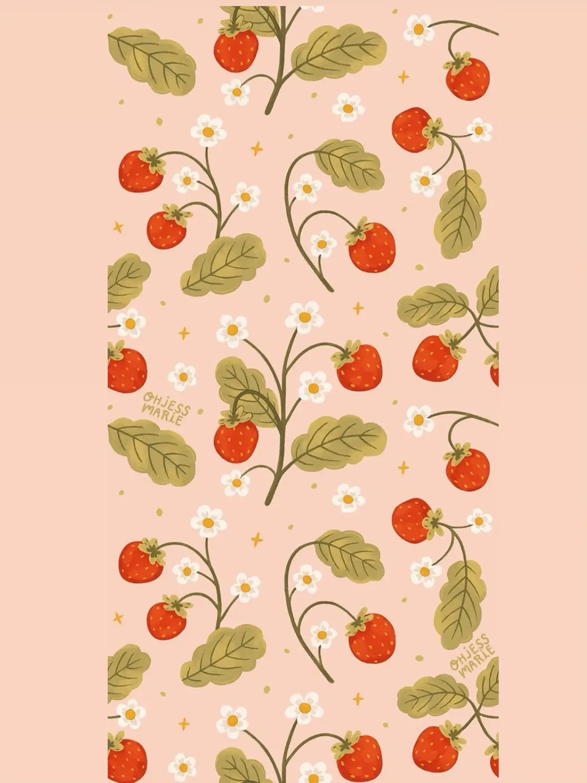 Strawberry iPhone Wallpapers - Wallpaper Cave