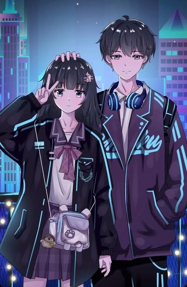 Anime Boy And Girl Cute Wallpapers - Wallpaper Cave