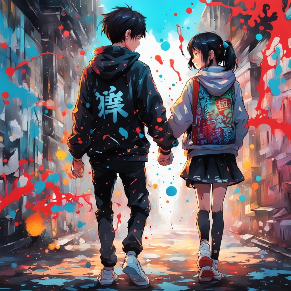 Anime Boy And Girl Cute Wallpapers - Wallpaper Cave