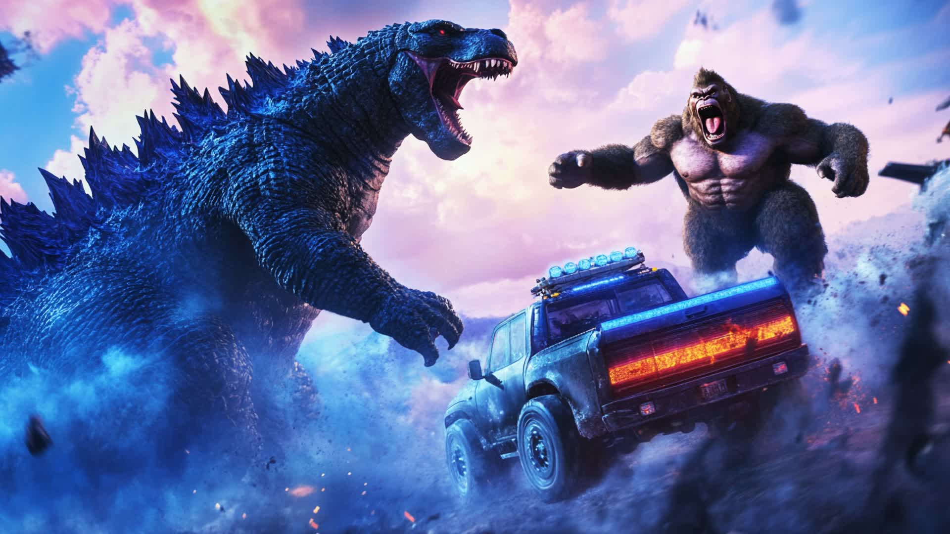 Godzilla Fortnite Wallpapers - Wallpaper Cave