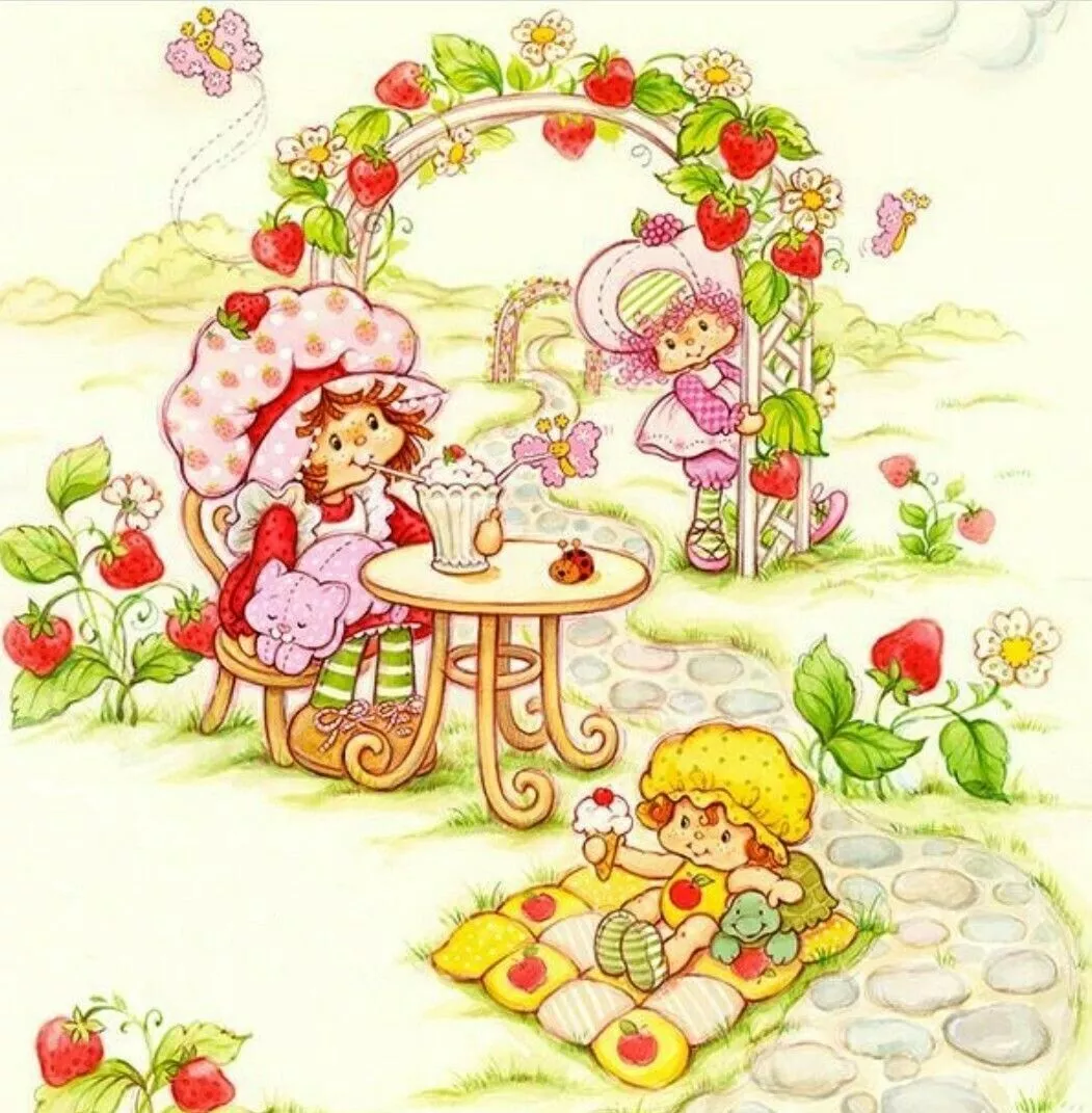 Strawberry Shortcake Wallpapers - Wallpaper Cave