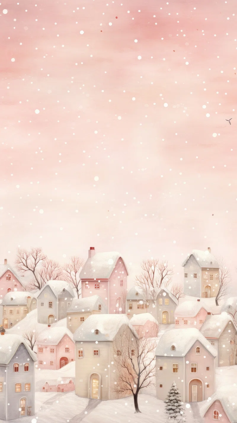 Winter Cute Pink Wallpapers - Wallpaper Cave