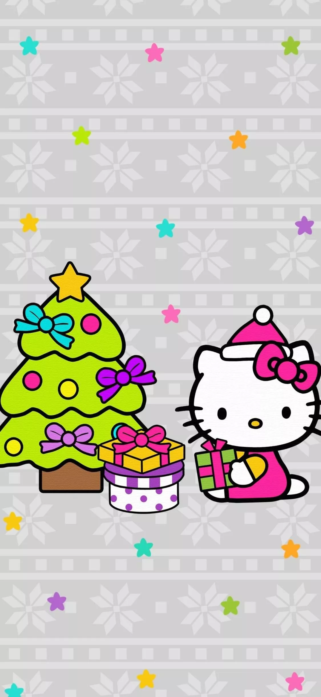 Hello Kitty Christmas Tree Wallpapers - Wallpaper Cave