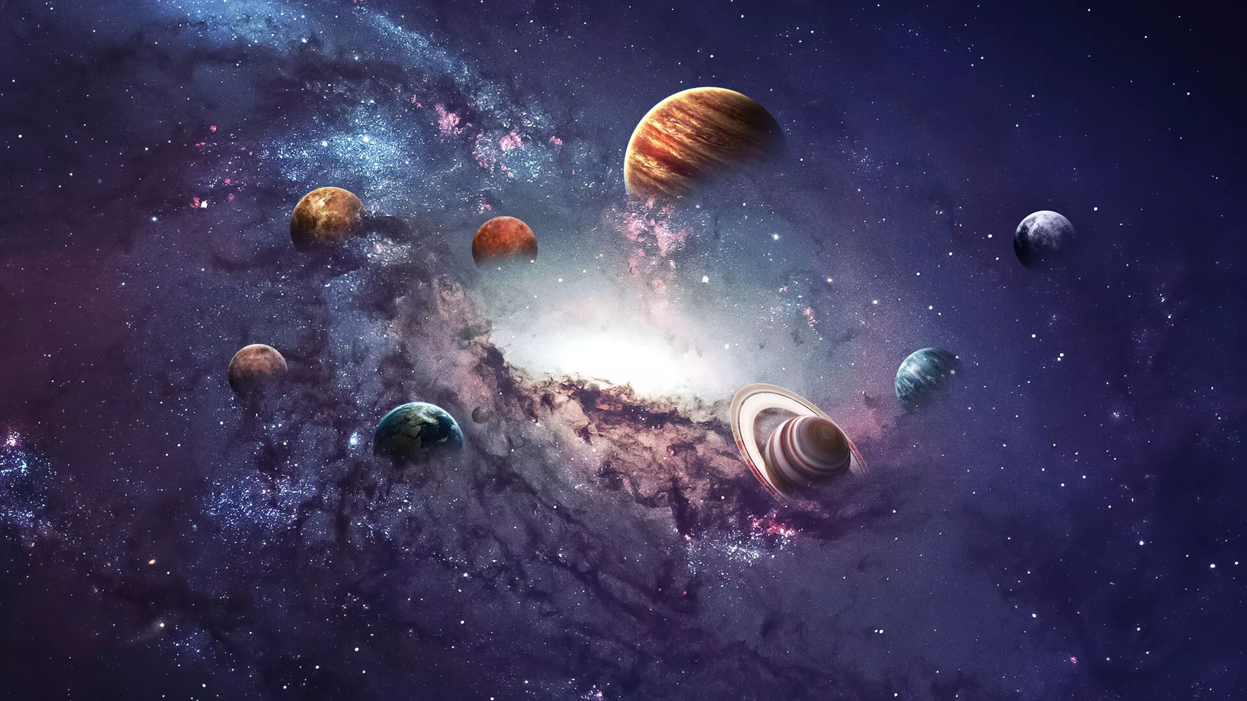 Solar System Desktop Wallpapers - Wallpaper Cave