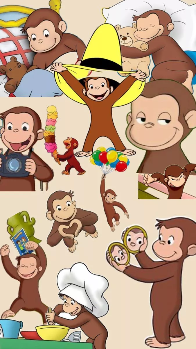 Curious George iPhone Wallpapers - Wallpaper Cave