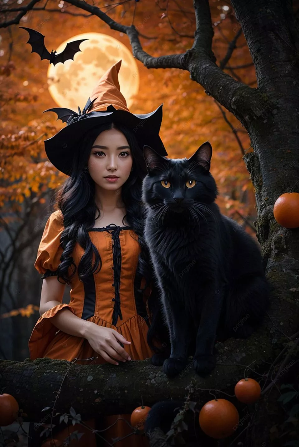 Cat Witch Wallpapers - Wallpaper Cave