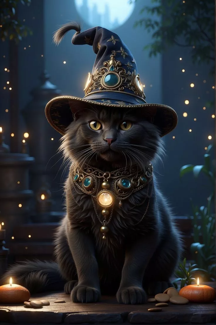 Cat Witch Wallpapers - Wallpaper Cave