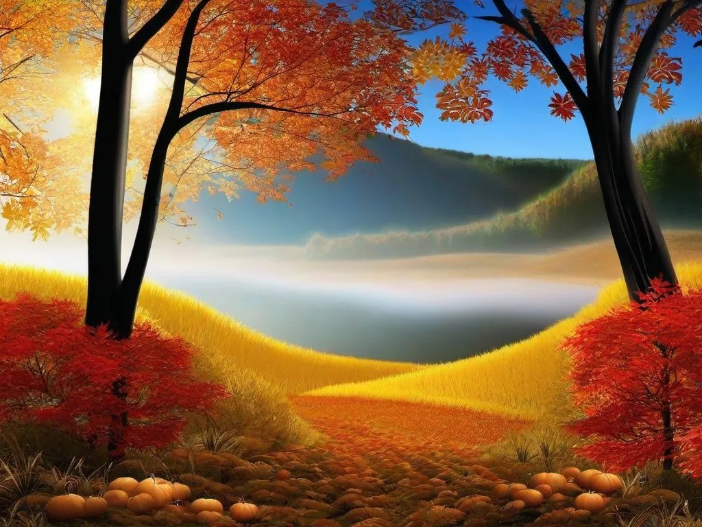 Autumn Landscape Nature Wallpapers - Wallpaper Cave