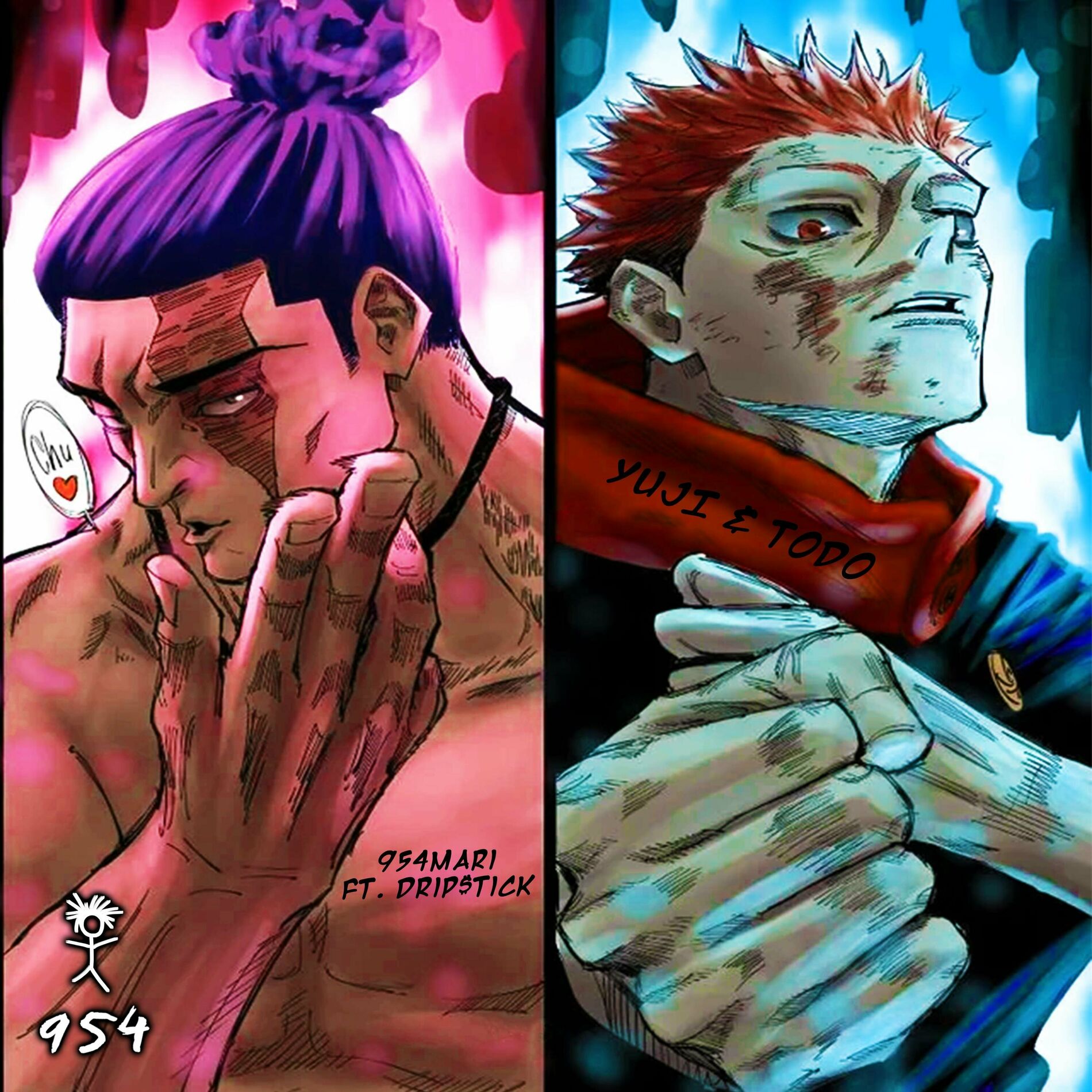 Todo And Yuji Wallpapers - Wallpaper Cave