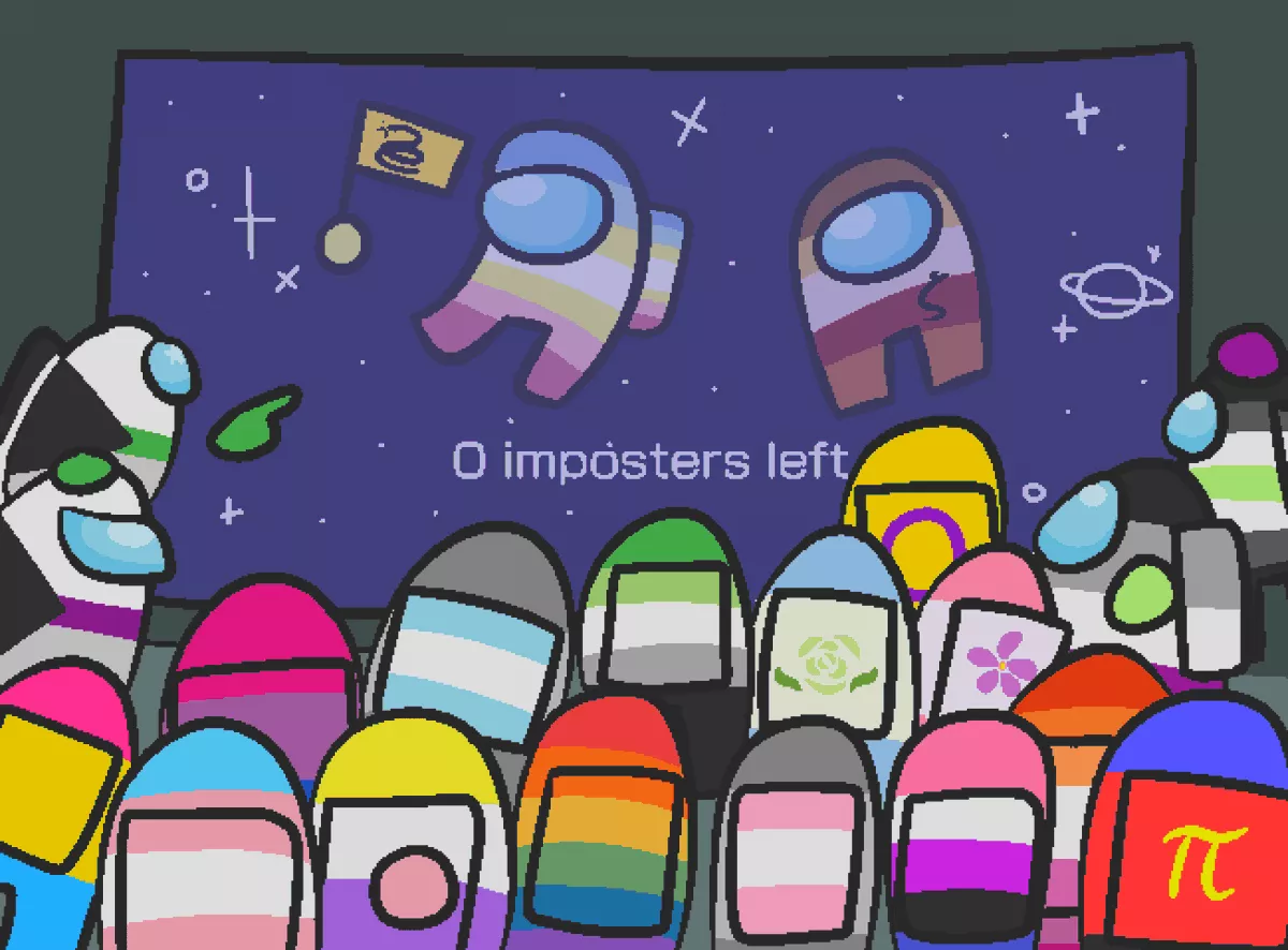 Among Us LGBTQ Wallpapers - Wallpaper Cave