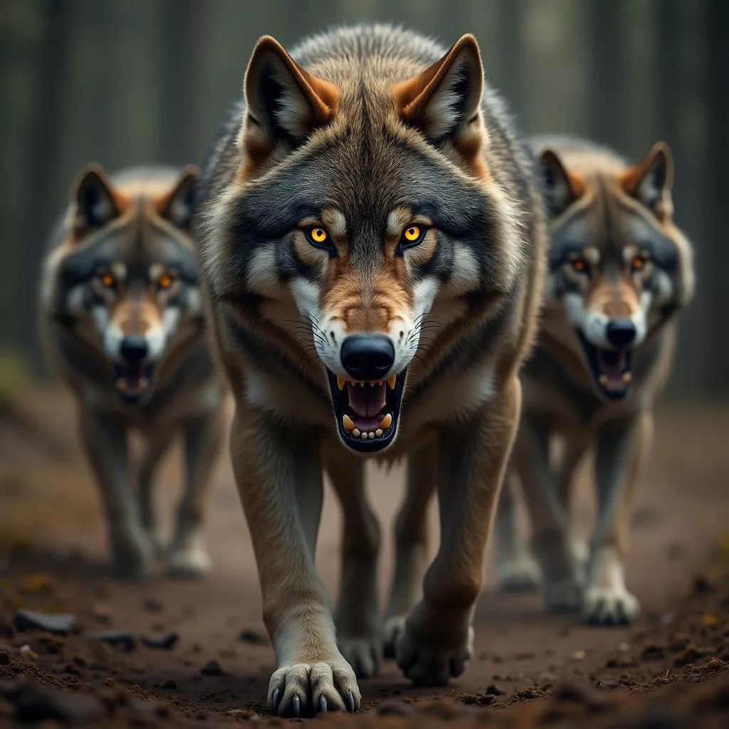Fierce Wolf Wallpapers - Wallpaper Cave