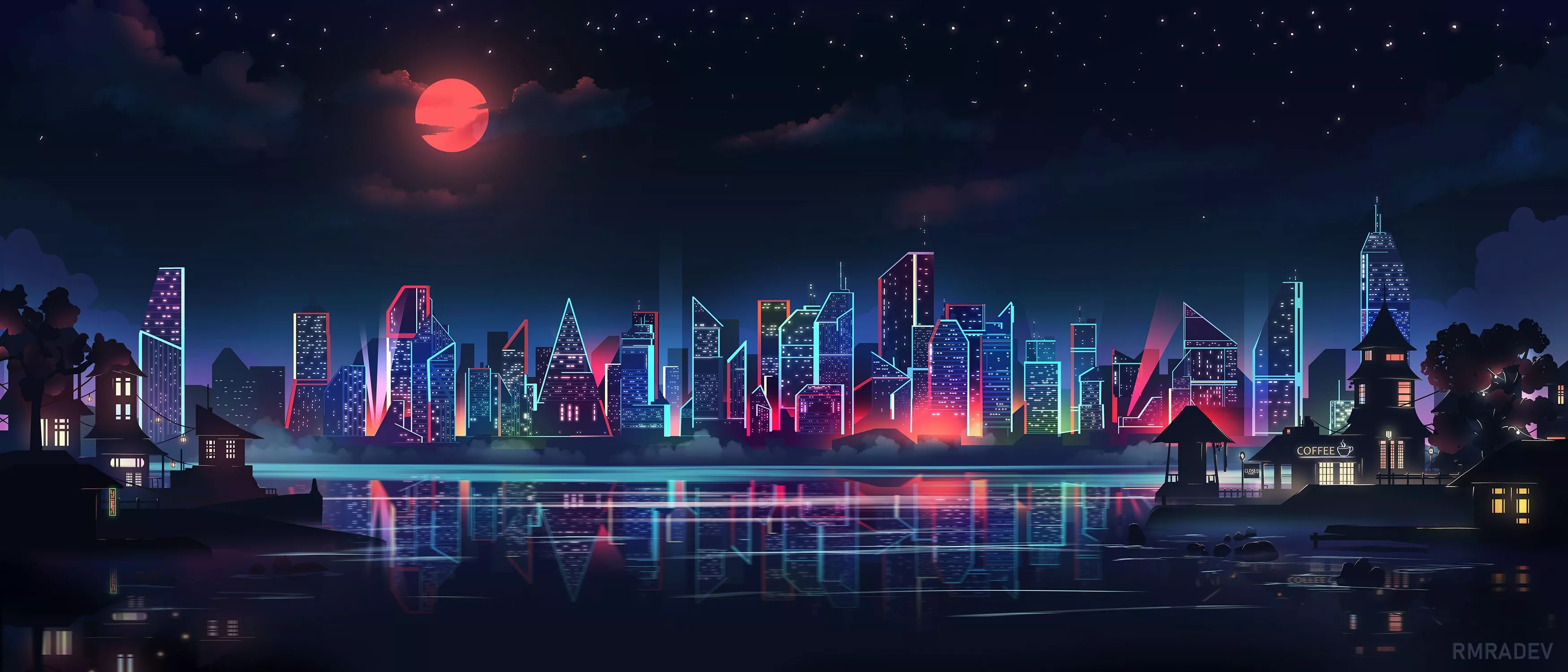 Neon City 4k PC Wallpapers - Wallpaper Cave