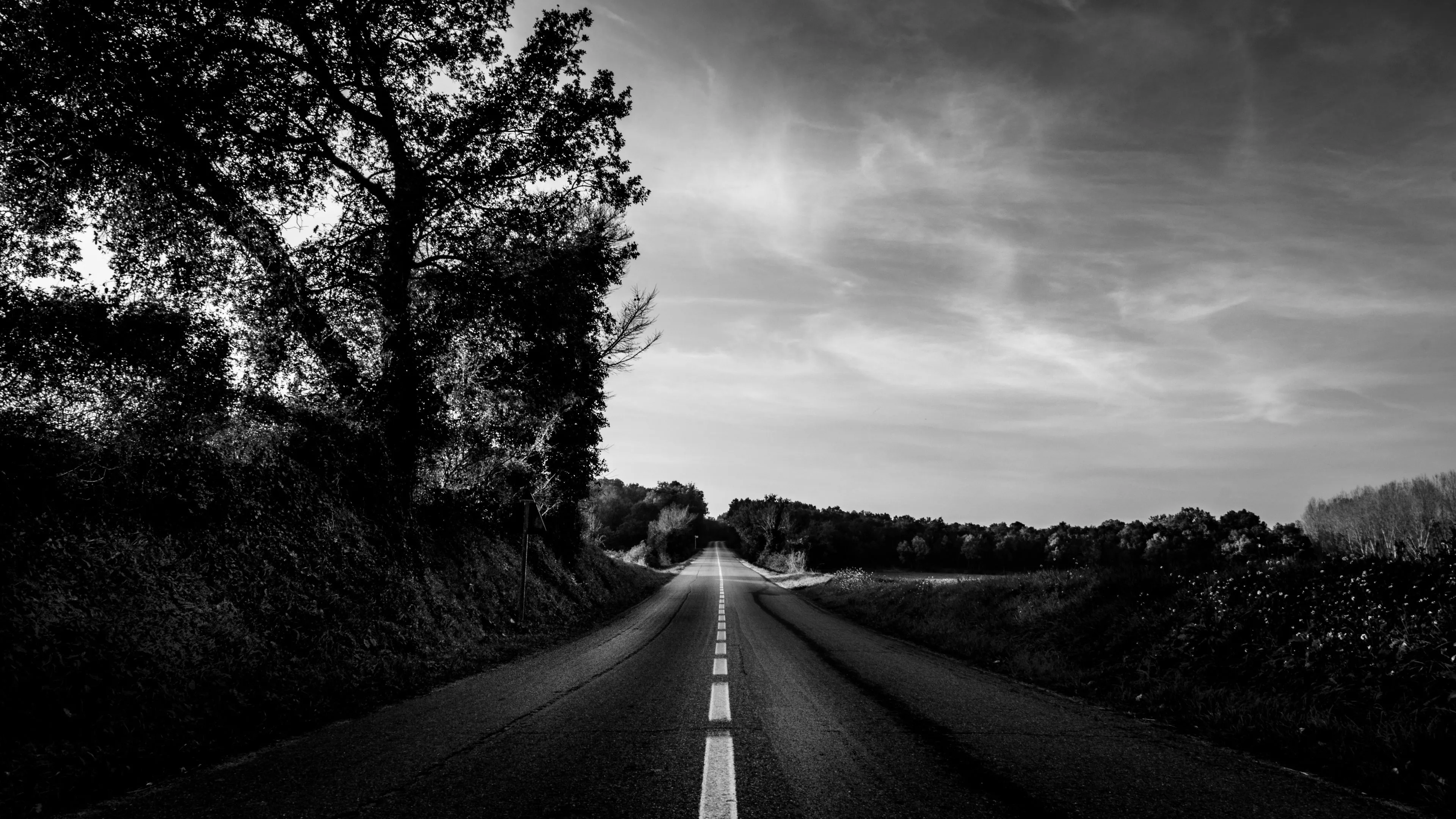 4k Dark Road Wallpapers - Wallpaper Cave