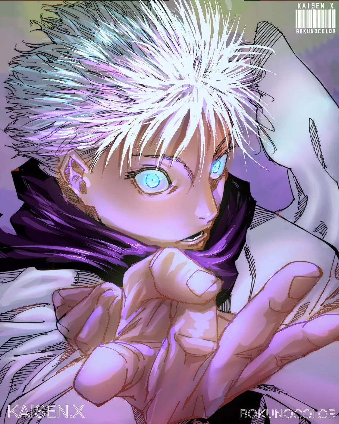 Gojo Manga iPhone Wallpapers - Wallpaper Cave