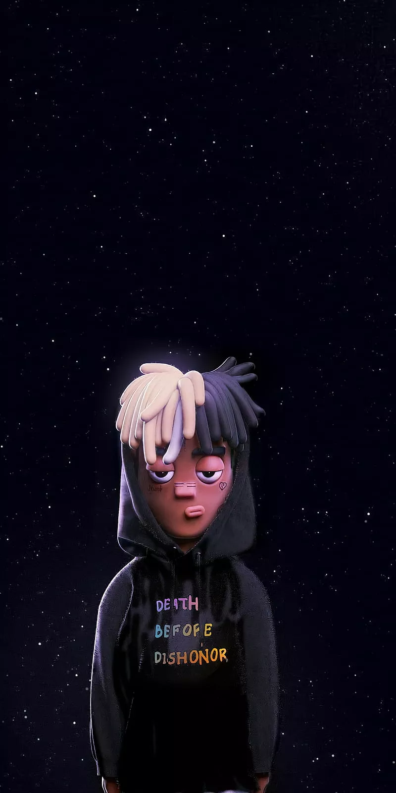 Juice WRLD Cartoon Phone Wallpapers - Wallpaper Cave