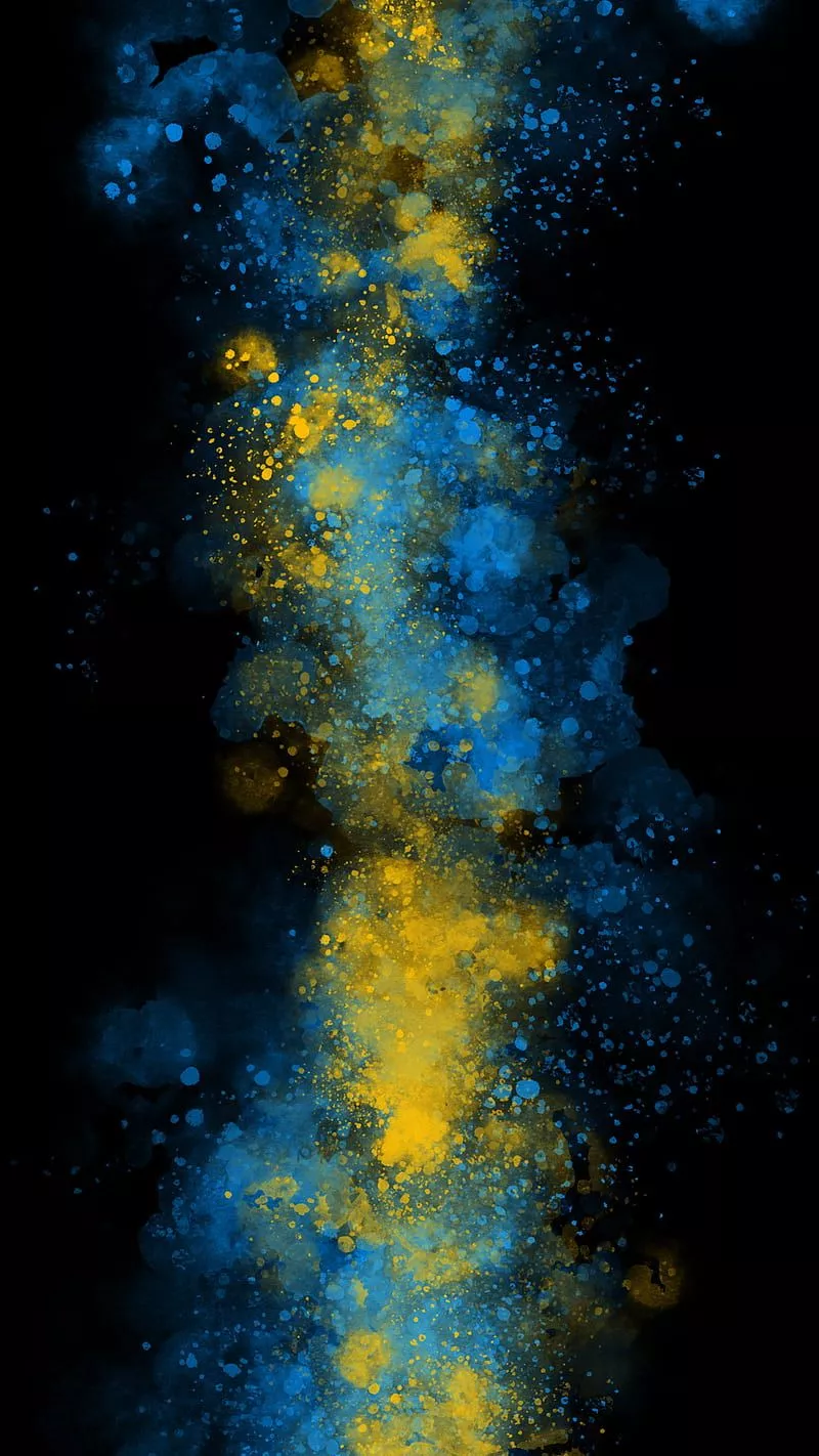 Blue Yellow Phone Wallpapers - Wallpaper Cave