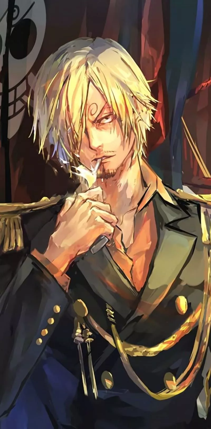 Sanji Smoking Wallpapers - Wallpaper Cave