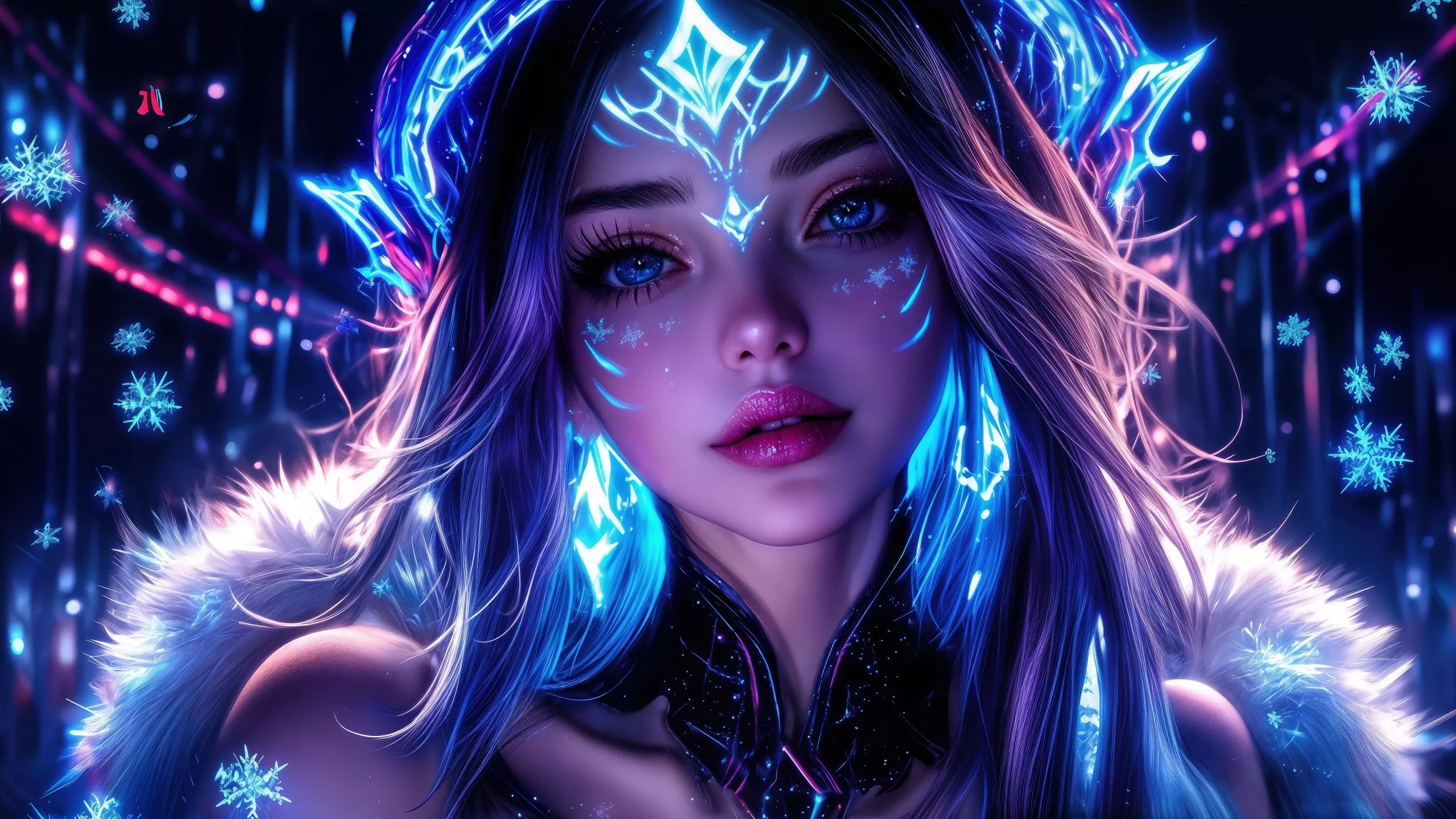 4k Neon Girl Wallpapers - Wallpaper Cave