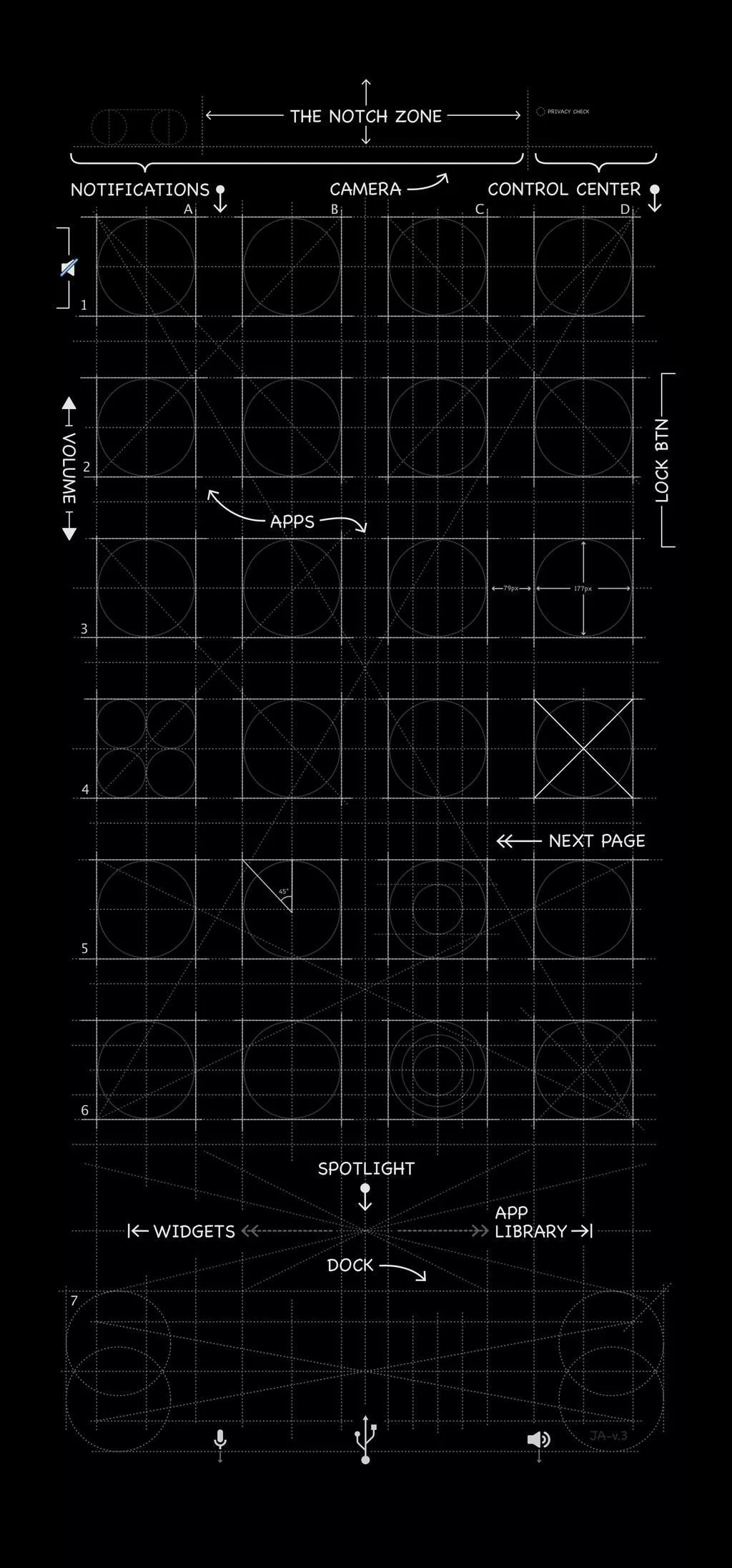 iPhone 11 Pro Max Grid Wallpapers - Wallpaper Cave
