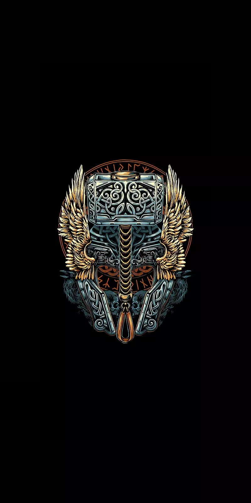 Mjolnir Phone Wallpapers - Wallpaper Cave