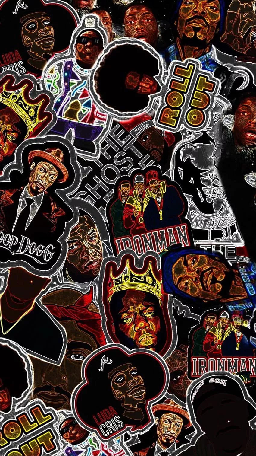 Old School Rappers iPhone Wallpapers - Wallpaper Cave