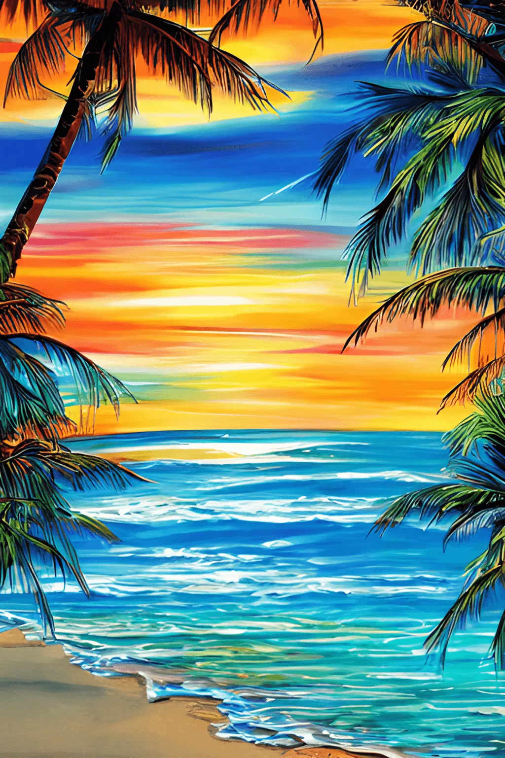 Glitter Aesthetic Sunset Wallpapers - Wallpaper Cave