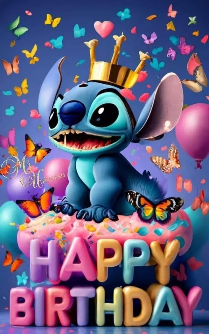 Happy Birthday Stitch Wallpapers - Wallpaper Cave
