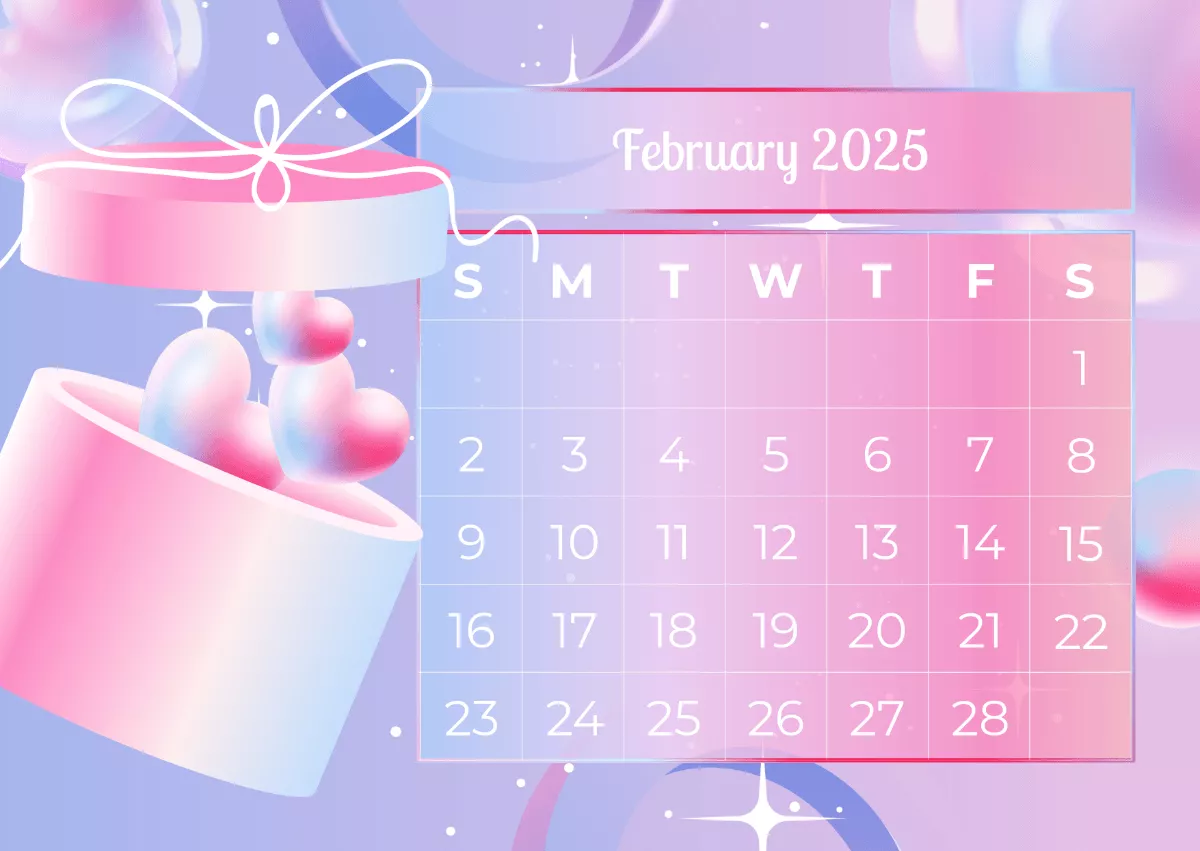 February 2025 Calendar Wallpapers - Wallpaper Cave