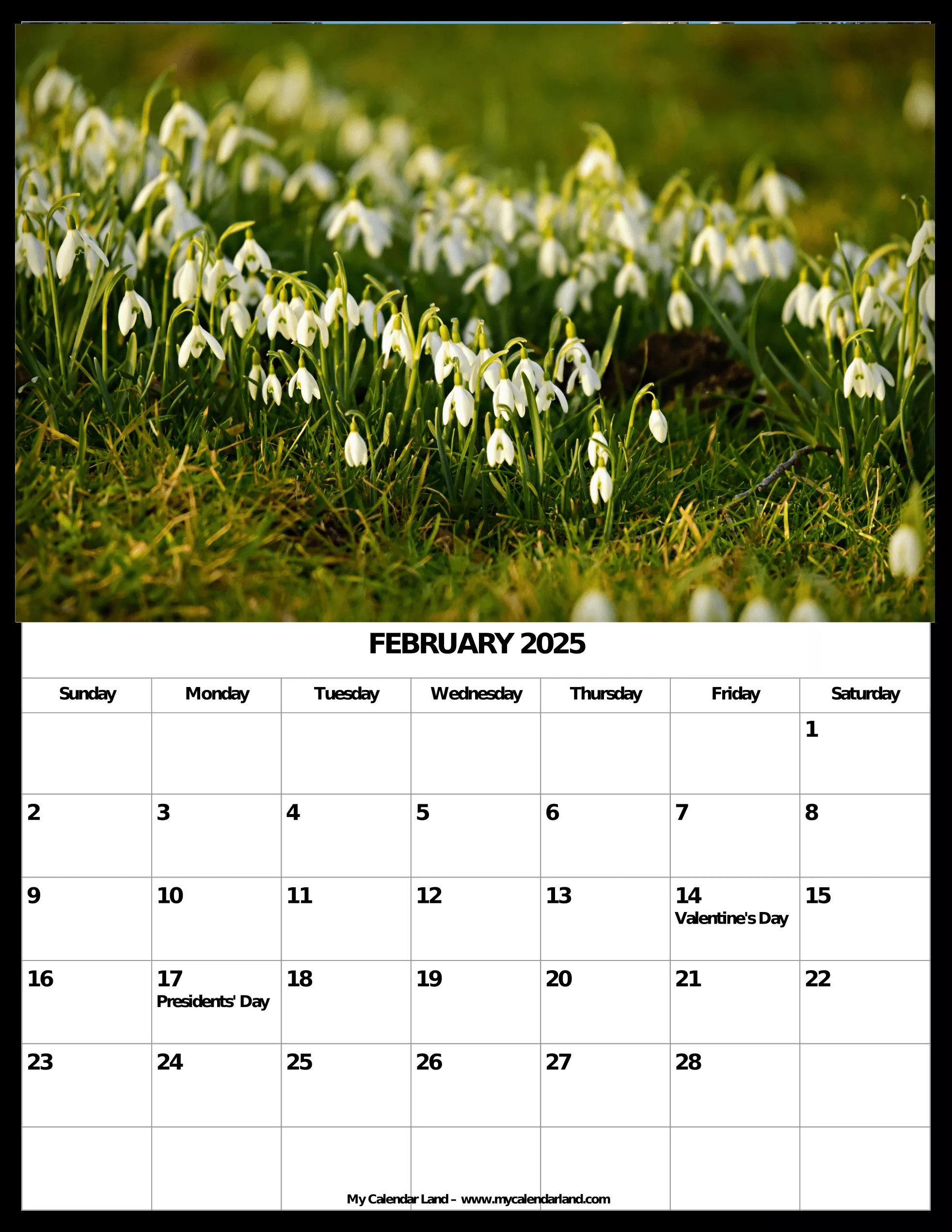 February 2025 Calendar Wallpapers - Wallpaper Cave