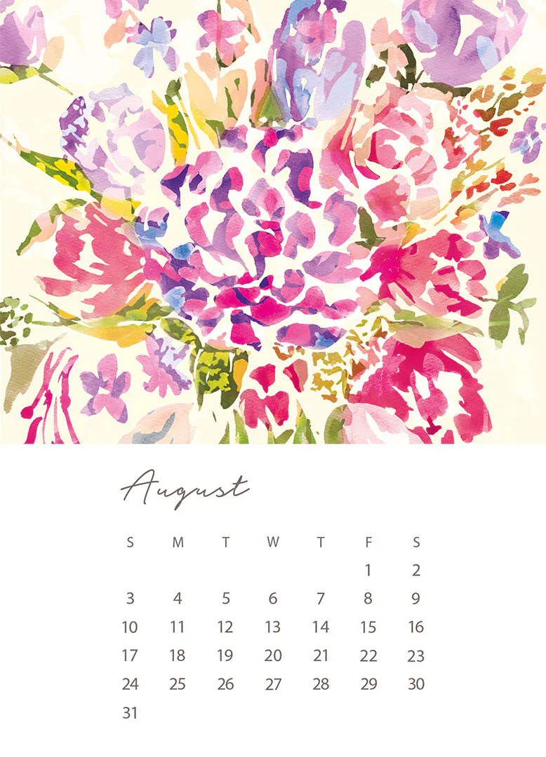 August 2025 Calendar Wallpapers - Wallpaper Cave